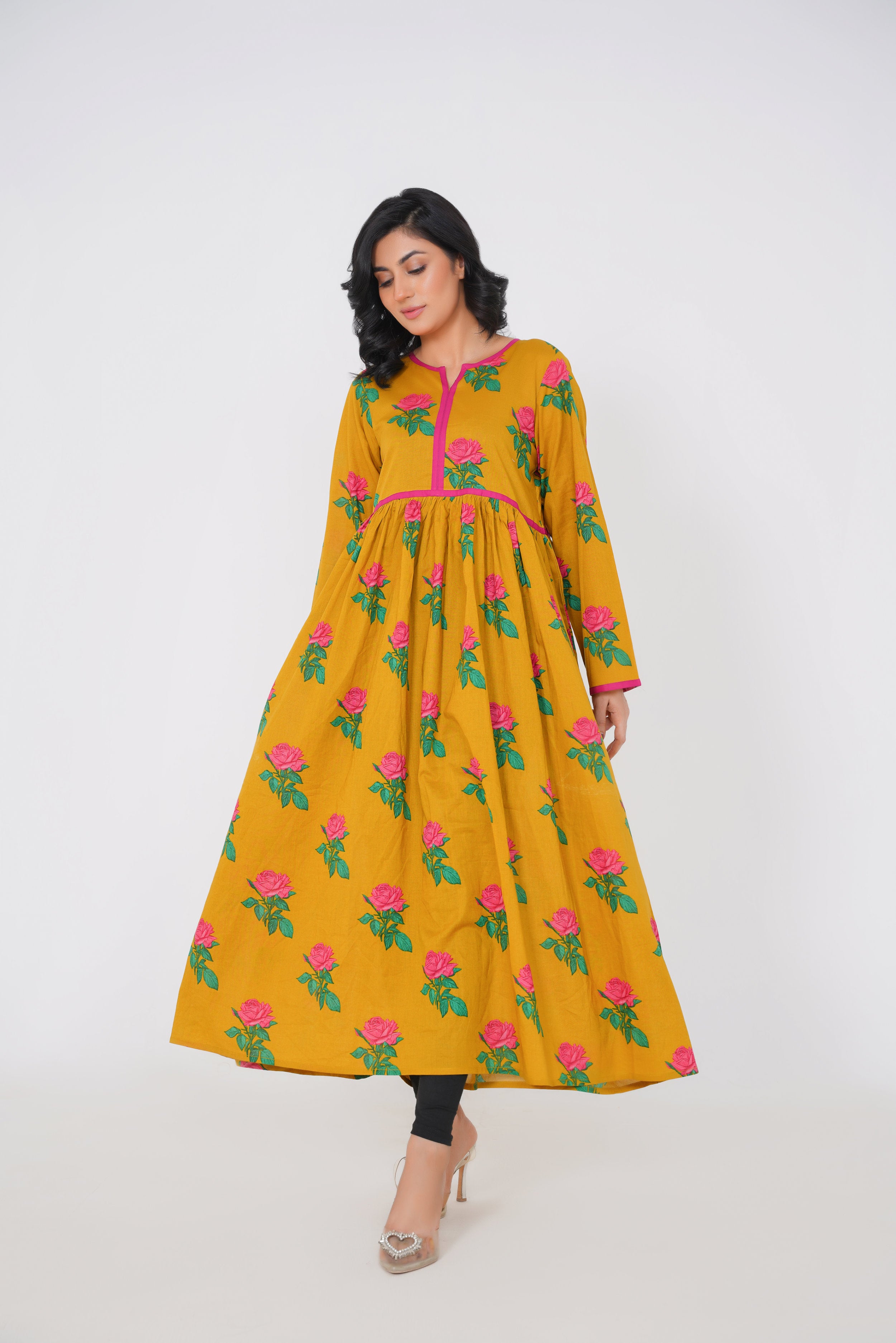 Yellow Frock – Sumaira Studio